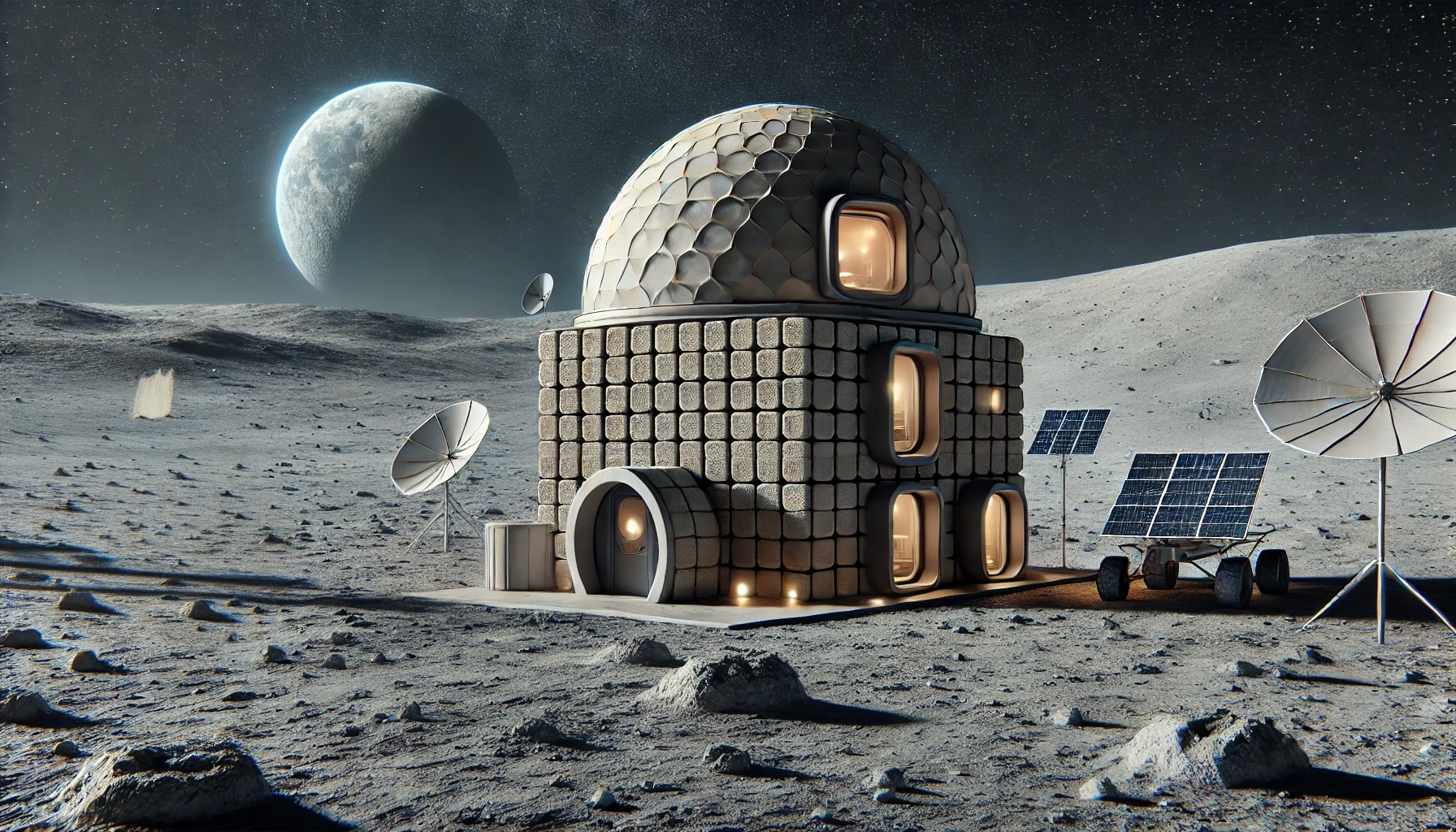 Lunar Bricks: A Step Closer to Building on the Moon